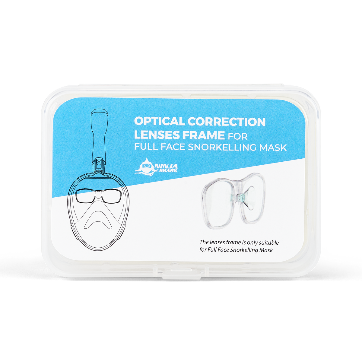 Optical Lenses for Full Face Snorkel Masks – Ninja Shark Australia