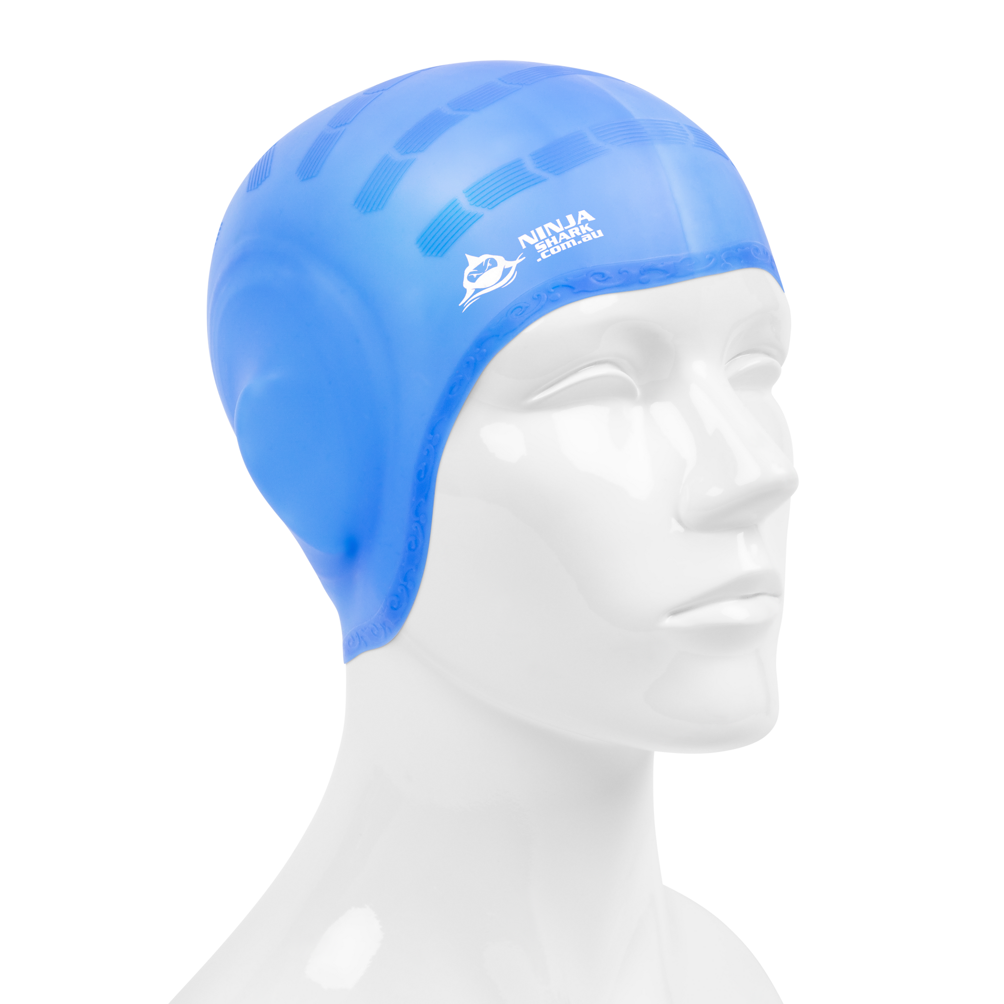 Unisex Silicone Swimming Caps for Adults – Ninja Shark Australia